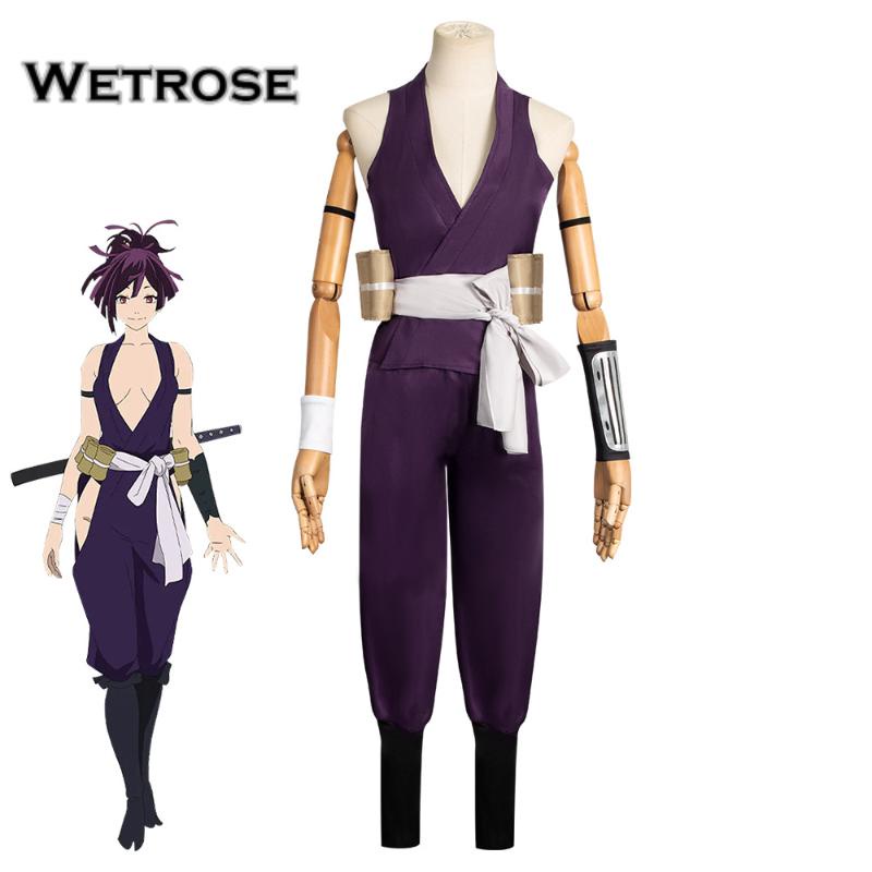 [Wetrose] Hell's Paradise Yuzuriha Cos Anime Cosplay Costume Ninja suit ...