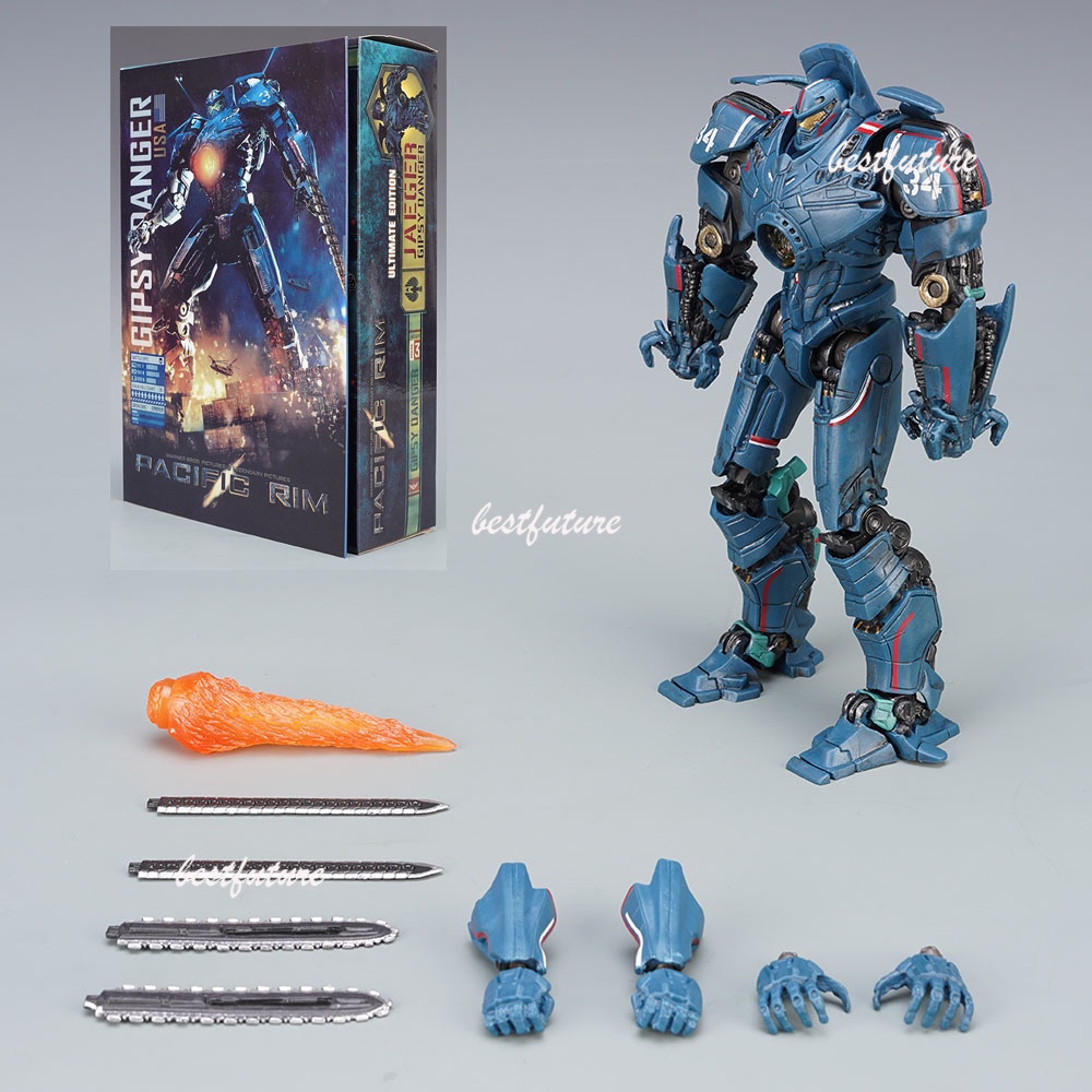 Pacific Rim Neca Ultimate Gipsy Danger Striker Eureka Action Figure ...