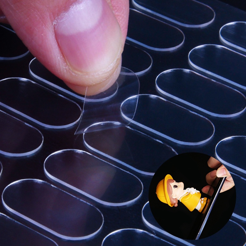 21/40/42 Pcs Transparent Traceless Acrylic Double-sided Tape Nano ...