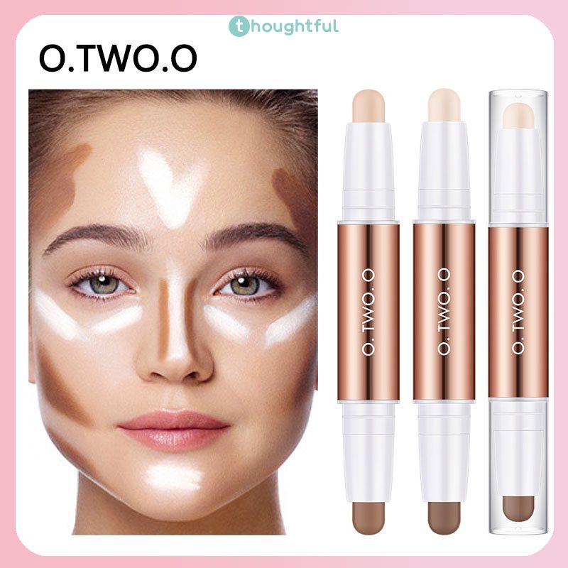 O.TWO.O Double-ended Dual-use Nose Shadow Repair Highlighter Glowing ...