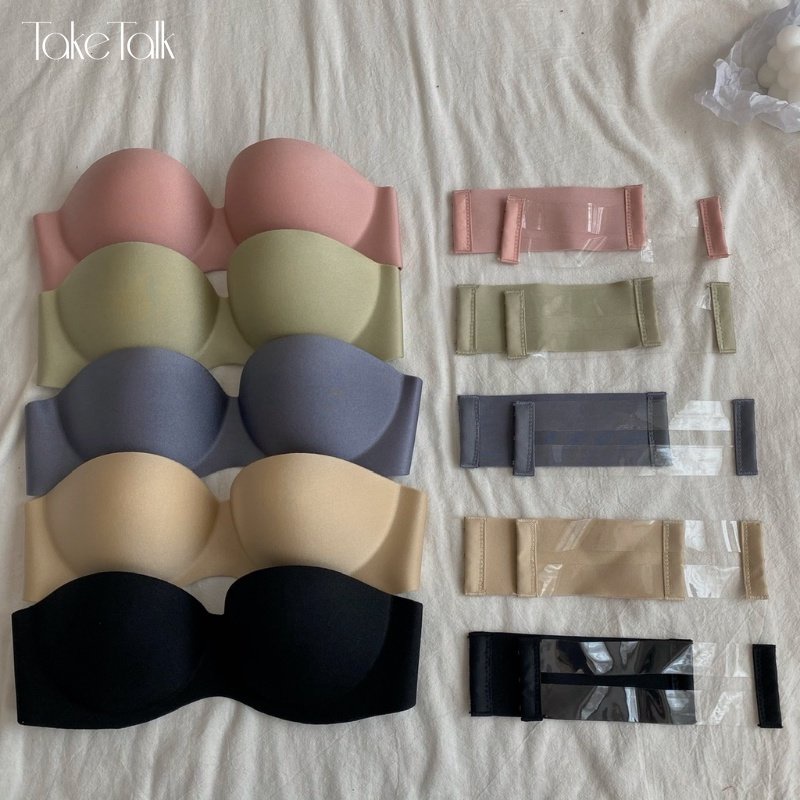 Take Talk Women Strapless Bras Sexy Seamless Bra Female Wireless ...