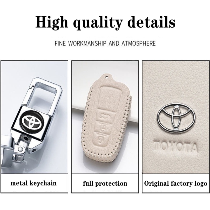 Toyota Key Cover Toyota Keychain holder Toyota key holder Yaris Yaris ...