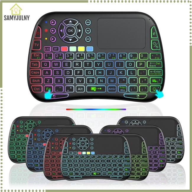 SAM M9 Smart Wireless Mini Keyboard Bluetooth-compatible 2.4g Dual Mode ...