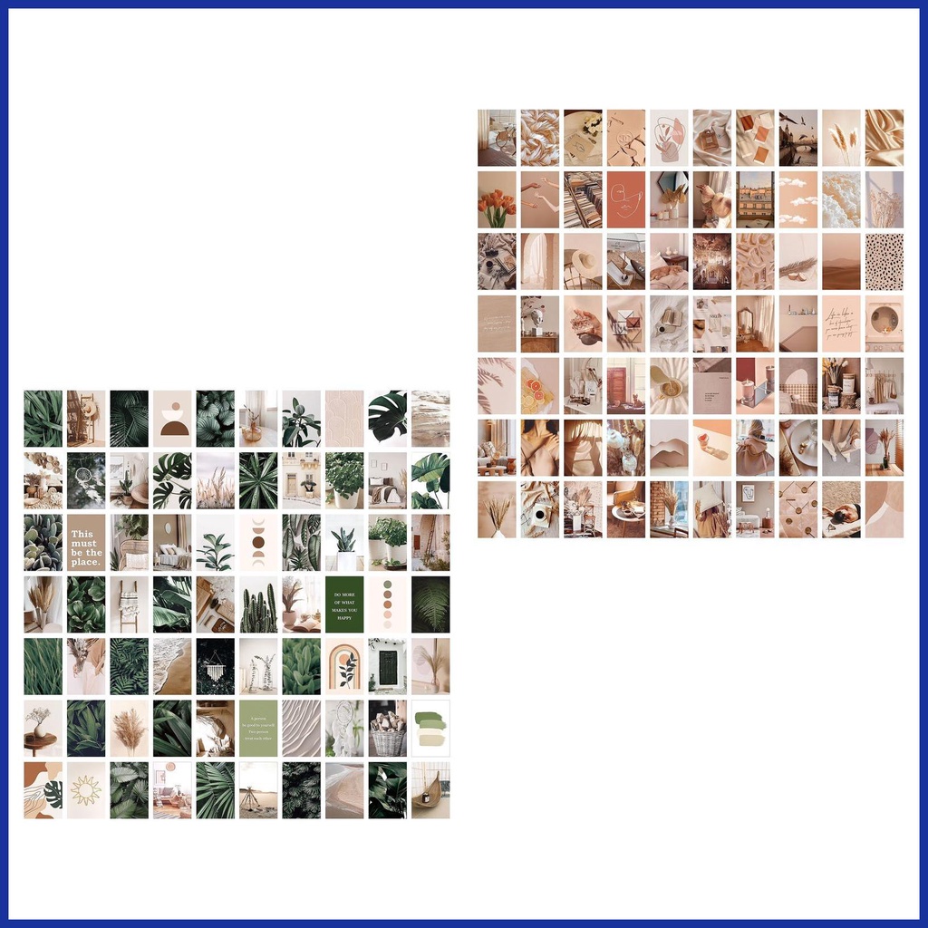 Photo Collage Kit Wall Collage Kit Aesthetic Pictures 70 Pieces Double ...