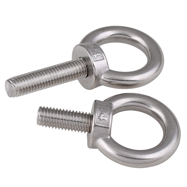 [XJK] M8/m10/m12 Ring Screw Ring with Ring Lifting Ring Screw 304 Stainless Steel Bolt Ring ...