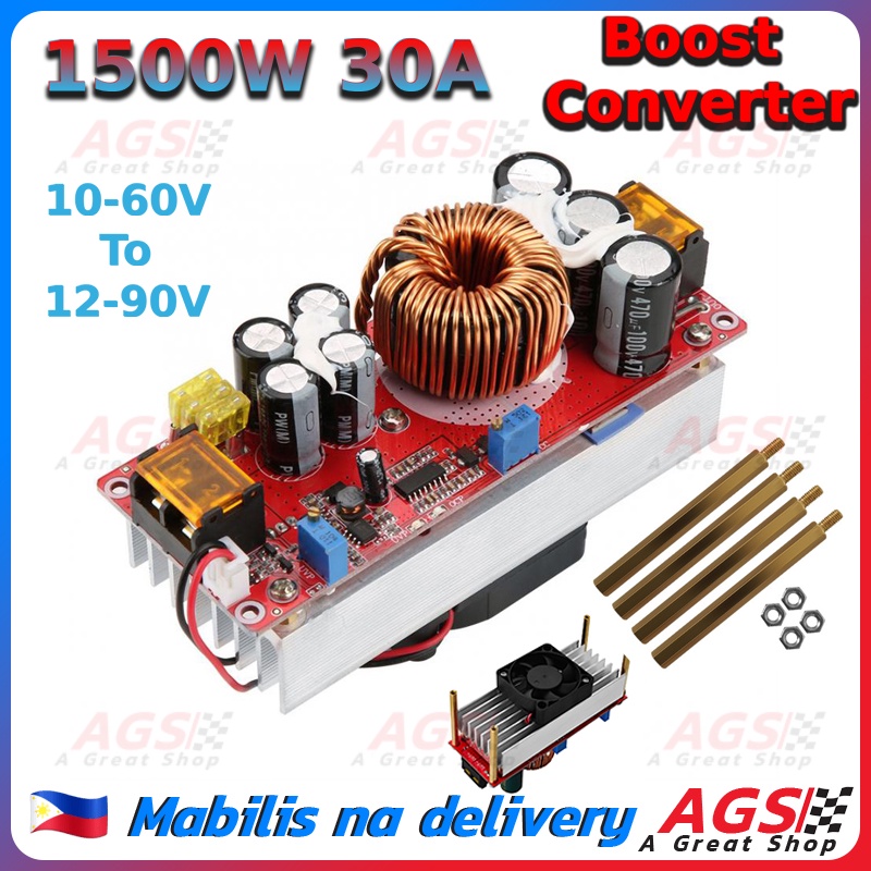 New 1500W 30A Boost Converter 10-60V To 12-90V Boost Constant Current ...