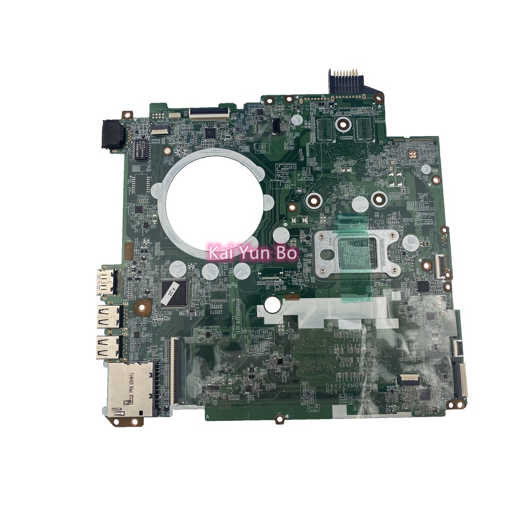 for HP Pavilion 15-P 15-F Laptop Motherboard DAY22AMB6E0 Y22A with A4 A6 A8 notebook mainboard ...