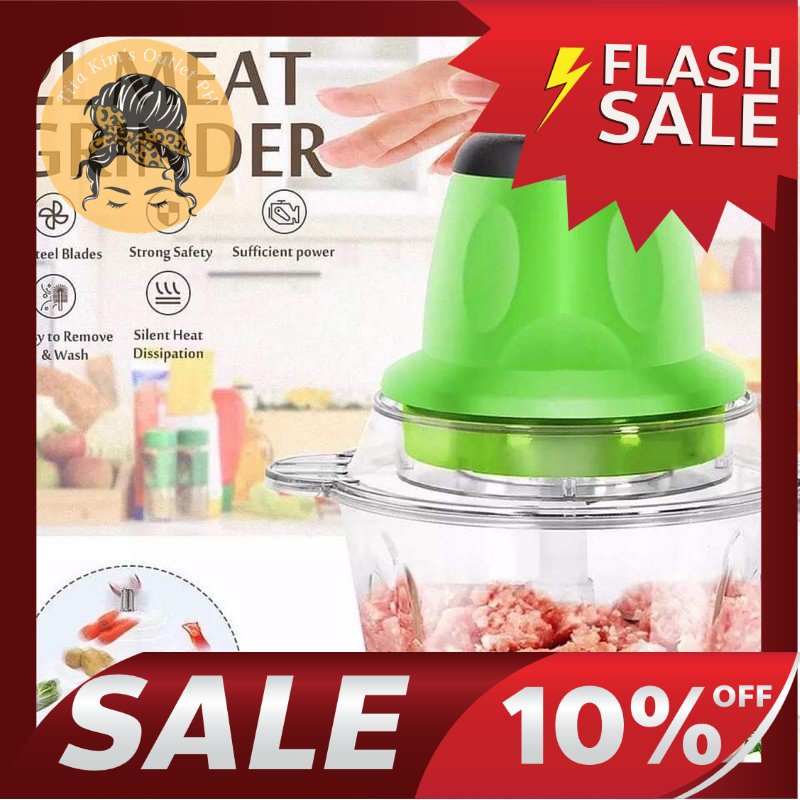 Tita Kim's Stainless Steel Mincer Electric Chopper Mixer Machine Meat ...