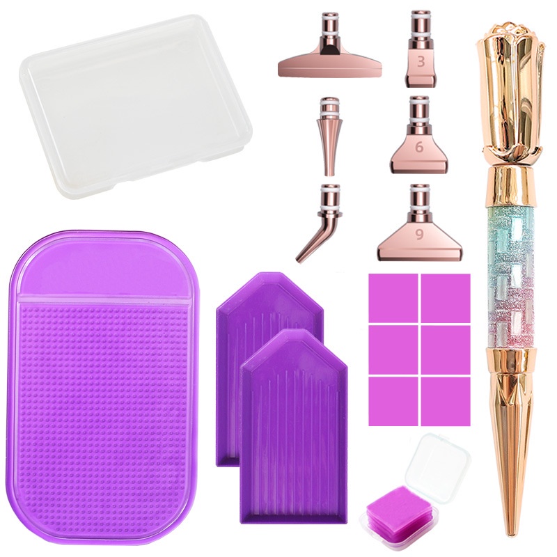 17pcs Diamond Painting New Point Drill Pen Multifunctional DIY Metal ...