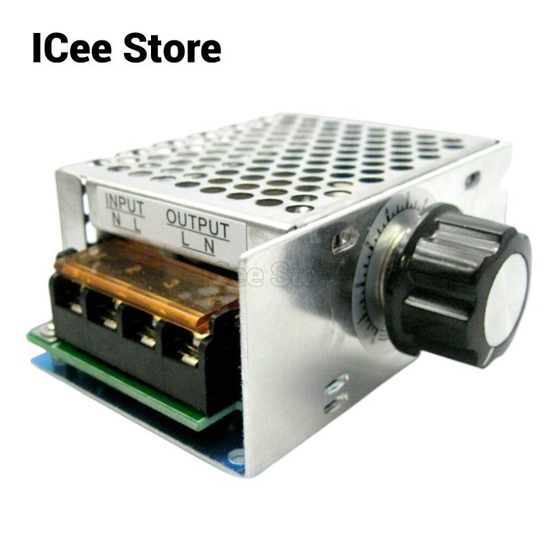 4000W 220V AC SCR Motor Speed Controller Module Voltage Regulator ...