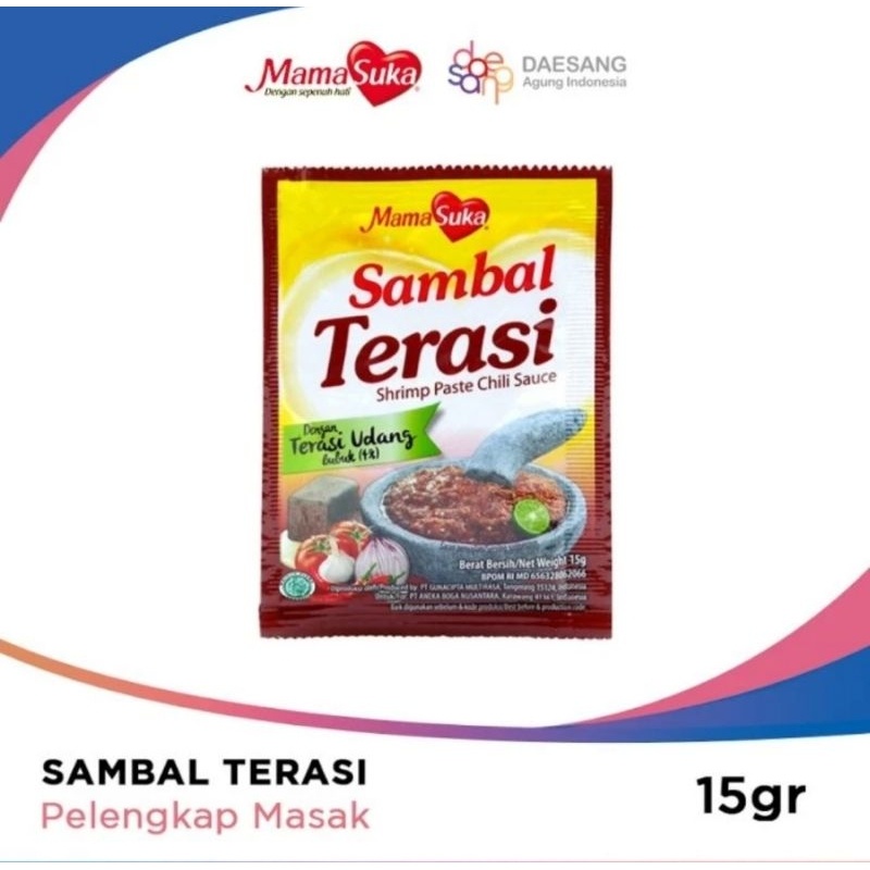 Mamasuka Sambal Paste 15gr | Shopee Philippines