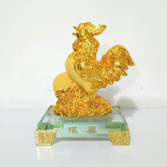 Shio Chicken/Chicken Display/Chicken Statue/ Hockey Chicken/Golden ...