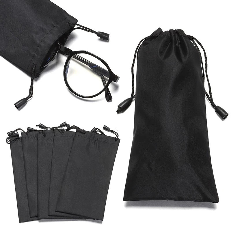 Portable Waterproof Sunglasses Fabric Bag/Dustproof Glasses Storage ...