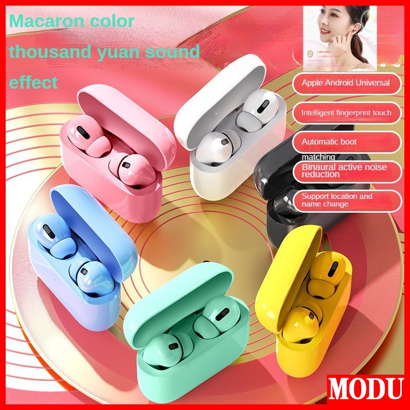 Macaron color wireless Bluetooth earphones, third-generation in ear ...