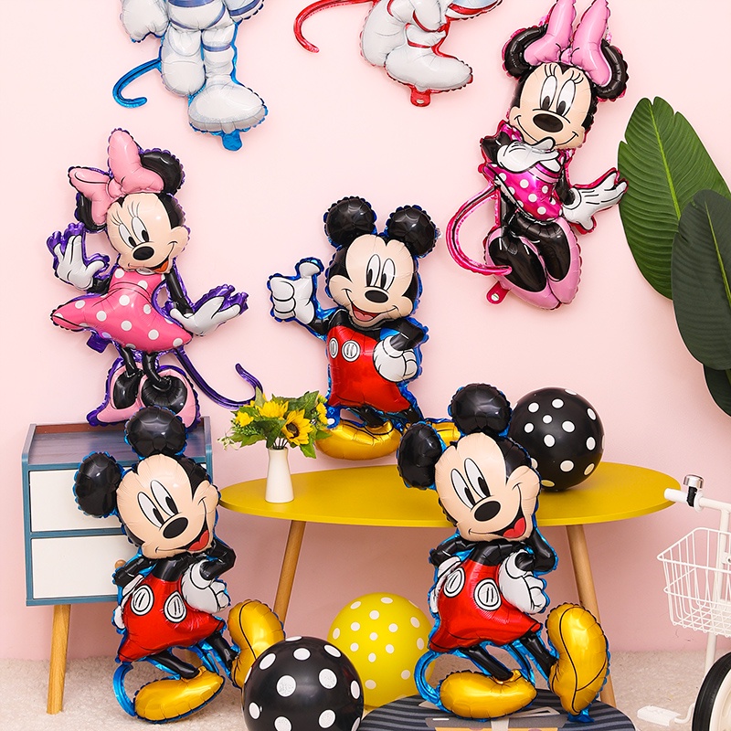 Mickey Mouse Large Mickey Minnie Balloons Disney Cartoon Foil Balloon ...