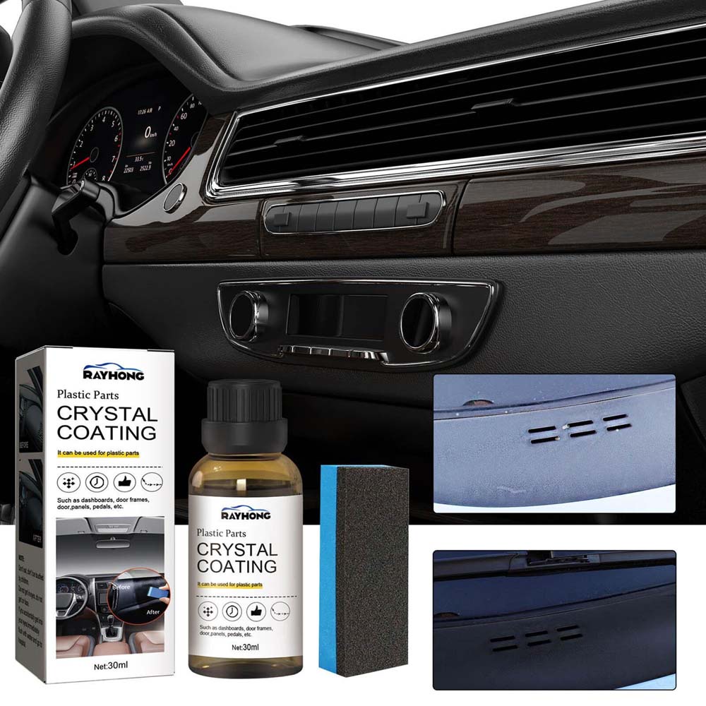 Rayhong Plastic Parts Crystal Coating Car Refresher Gloss Protection ...