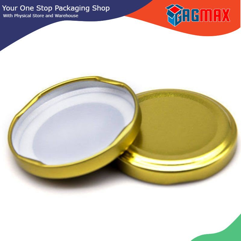 10pcs Metal lug lid / cap for glass jar 38mm, 43mm, 48mm, 58mm 63mm ...
