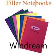 focus filler notebook filler per piece | Shopee Philippines