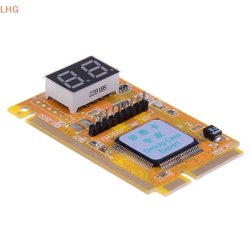 [LHG] 3in1 mini PCI PCI-E LPC PC laptop analyzer tester diagnostic post ...