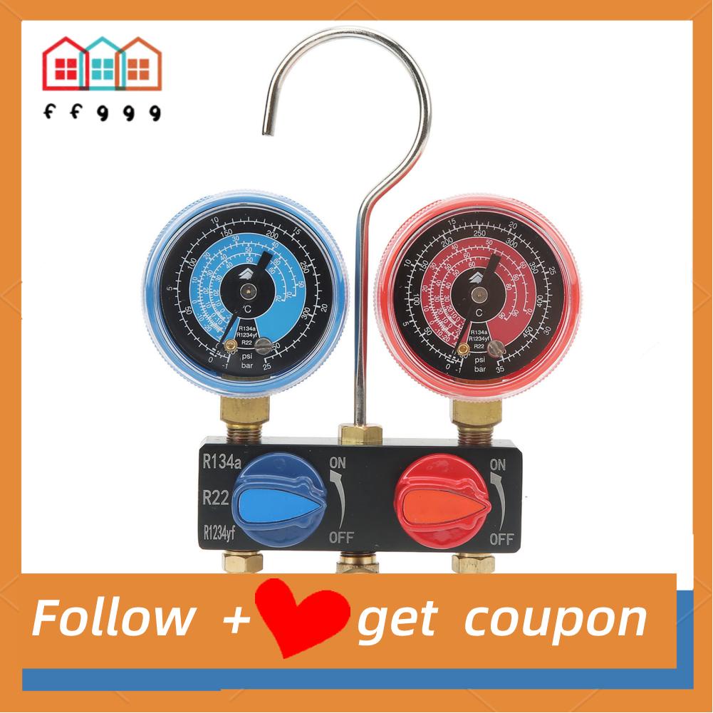 Ffggg Manifold Gauge G1/4 AC Color Distinction Window Enlarged ...
