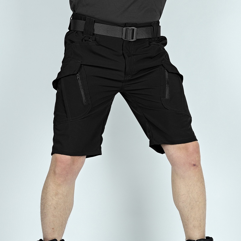 Capri ¾ Pants Shorts IX9 Mens Waterproof Cropped Pants Outdoor Military ...