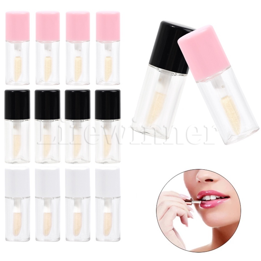 Cosmetic Liquid Storage 1.5ml Reusable Lip Gloss Tube Women Girls ...