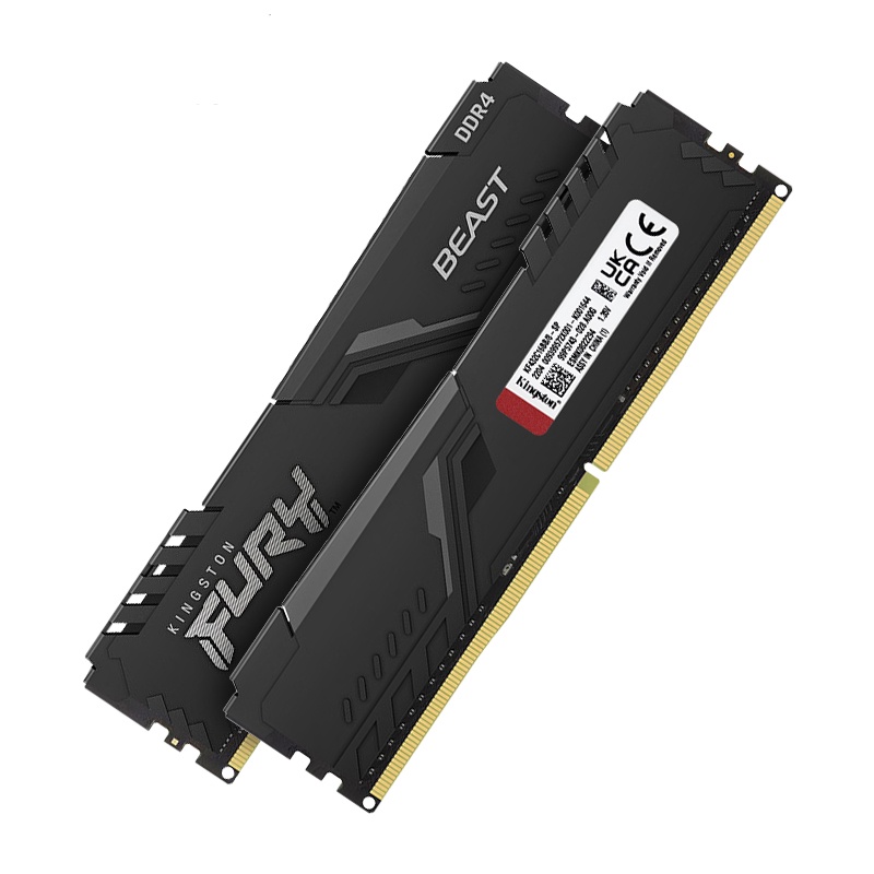 Kingston FURY Beast DDR4 RAM 16GB 32GB 3200MHz 3600MHz Desktop AMD Intel CPU Motherboard Memory ...