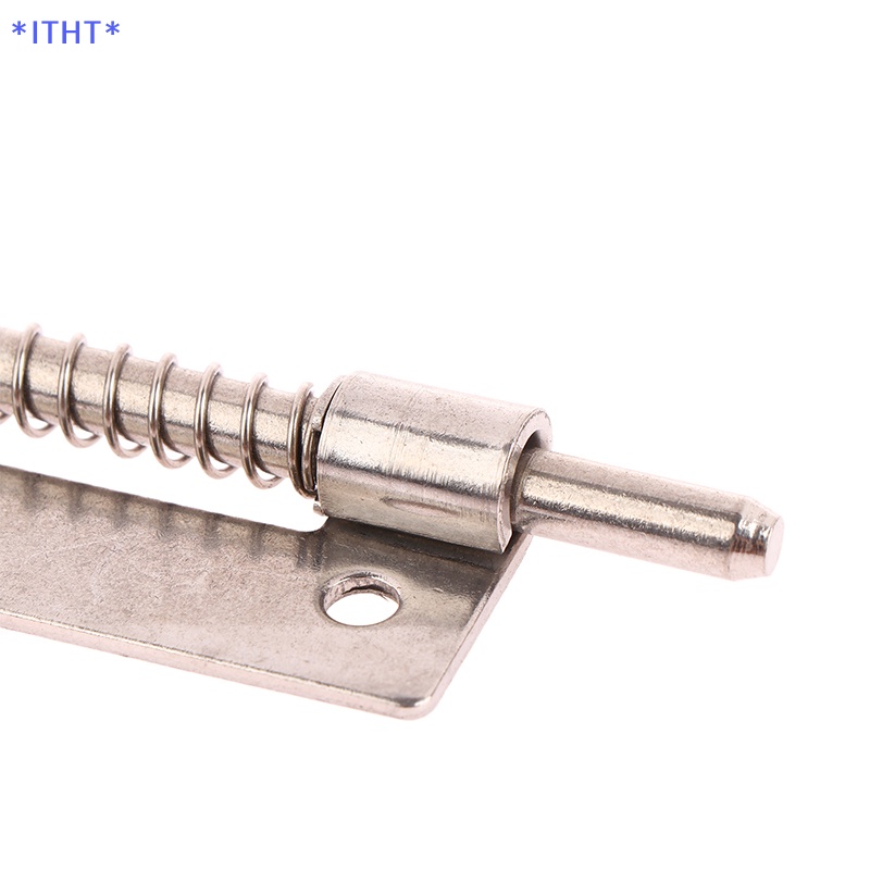 ITHT> Long Silver Door Latch Sliding Lock Barrel Bolt Latch Hasp Staple ...