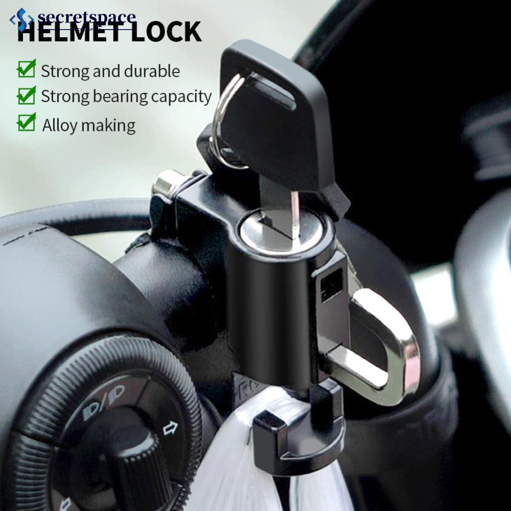 SECRETSPACE Motorcycle Helmet Lock Anti-Theft Helmet Security Lock ...