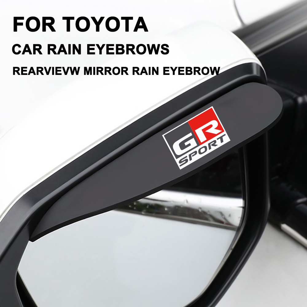 2pcs Car Rearview Mirror Protector Rain Deflecto For Toyota Vios Raize ...