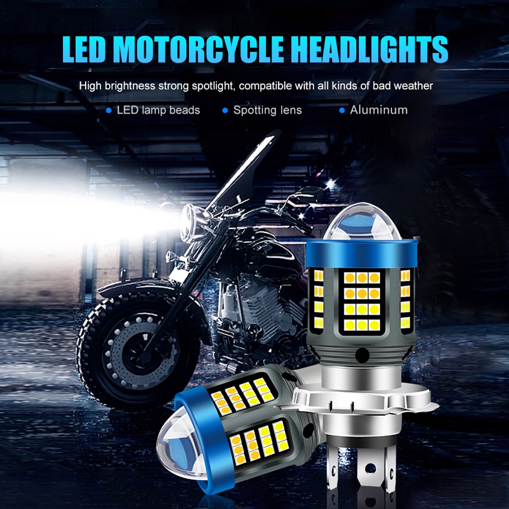 360° LED Light For Motorcycle Mini Driving Light Spot Light M5 T19 P15D H4 H6 headlight DC12V ...