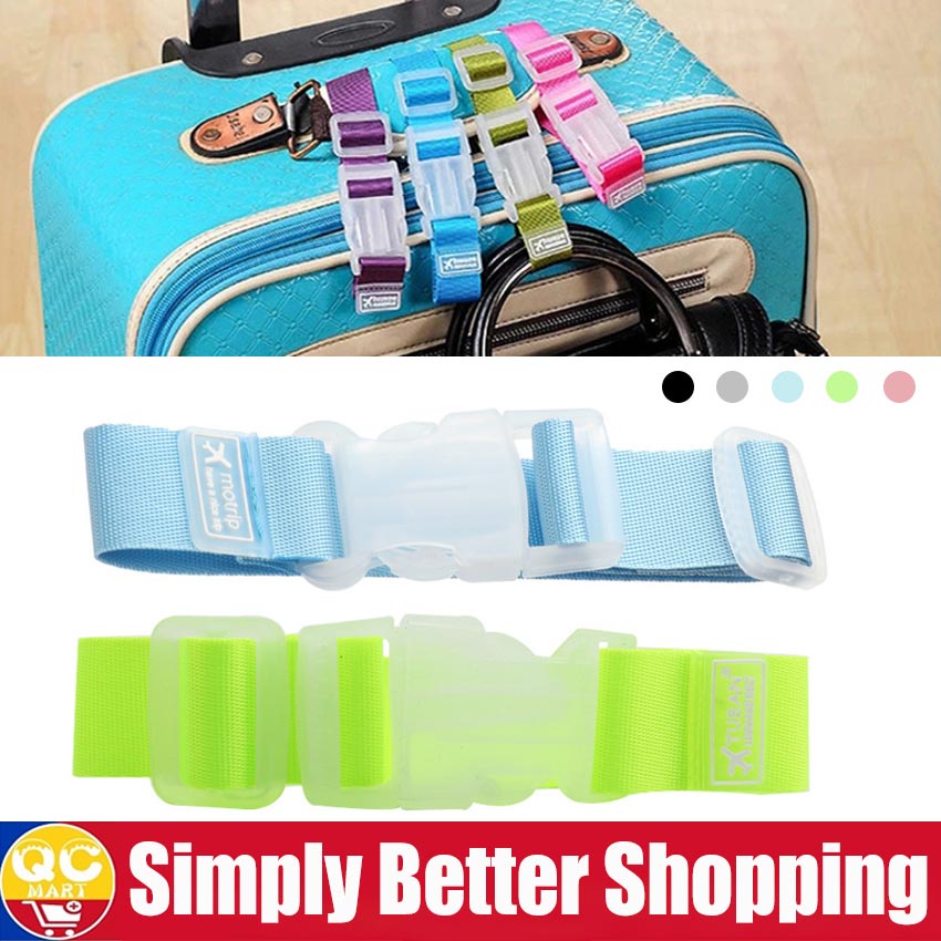 【ship in 24hours】 Adjustable Travel Suitcase Straps Bukle Carrying Clip ...