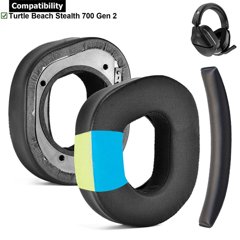 For Turtle Beach Stealth 700 Gen 2 Headphone Headband Earpads Cushion ...