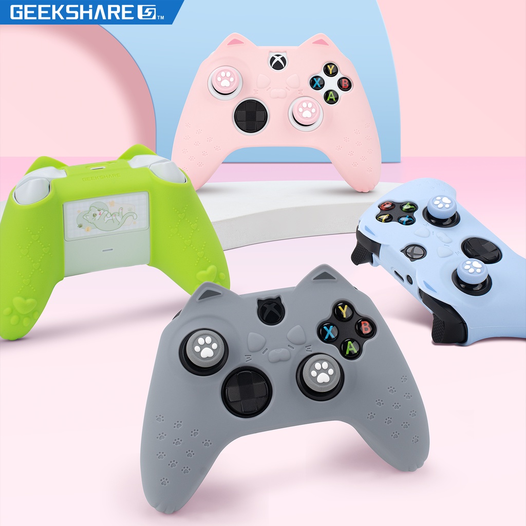 Geekshare Cute All-Pack Silicone Protective Case for Xbox Series X ...