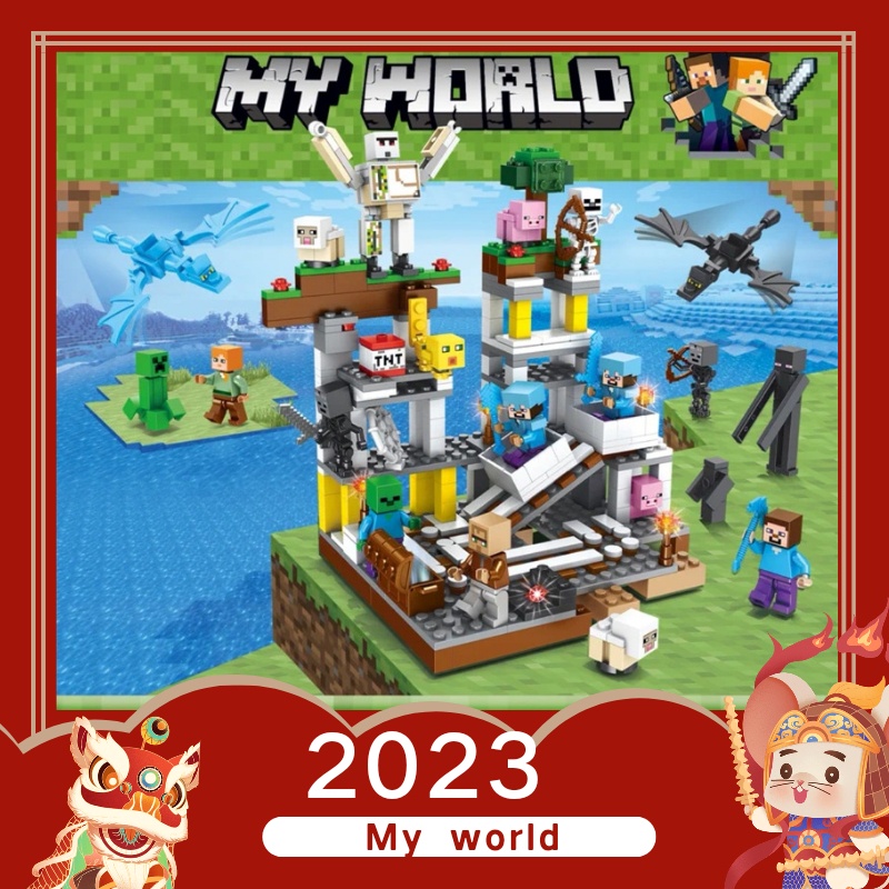 Minecraft Minecraft 750 Pieces Minecraft/MC Lego Mine Set Building ...