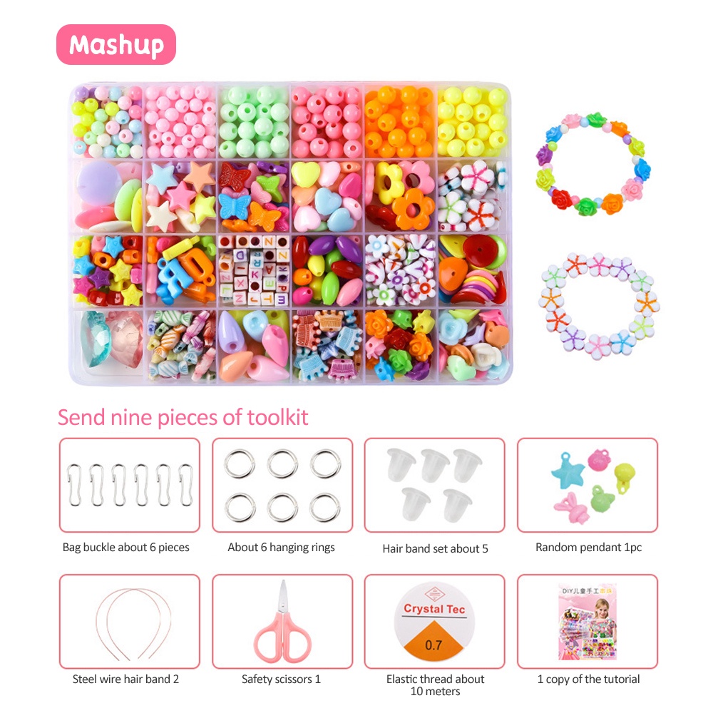 Keychild diy bracelet kit complete set for kids diy bracelet set ...