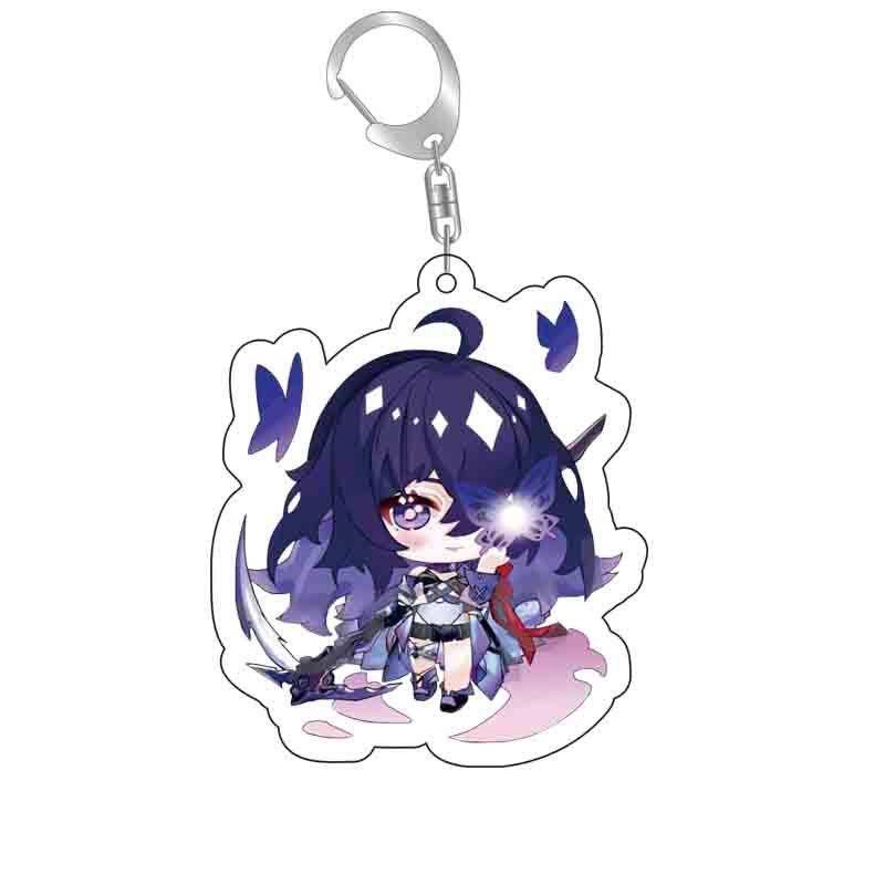 Game Honkai: Star Rail Key Chains Two-sided Keychain Dan Heng March 7th ...