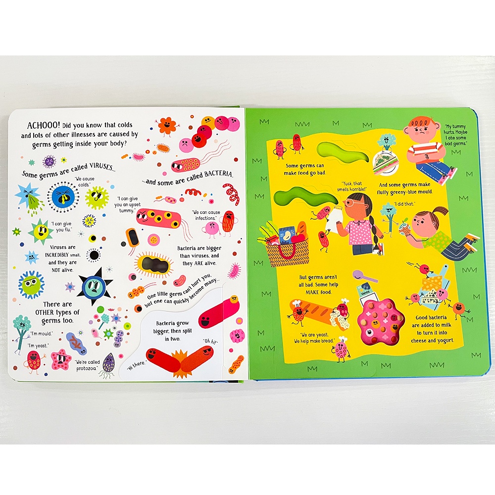 Usborne Step Inside Science Germs Educational Picture Books for Kids ...