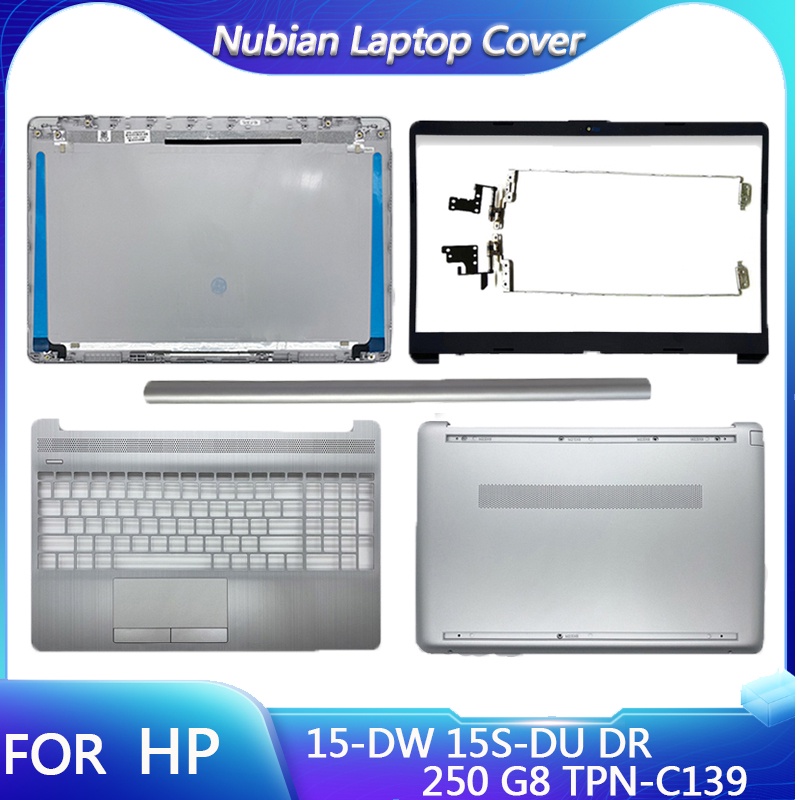 Replacement Laptop Case Silver NEW For HP 15-DW 15S-DU DR 250 G8 TPN ...