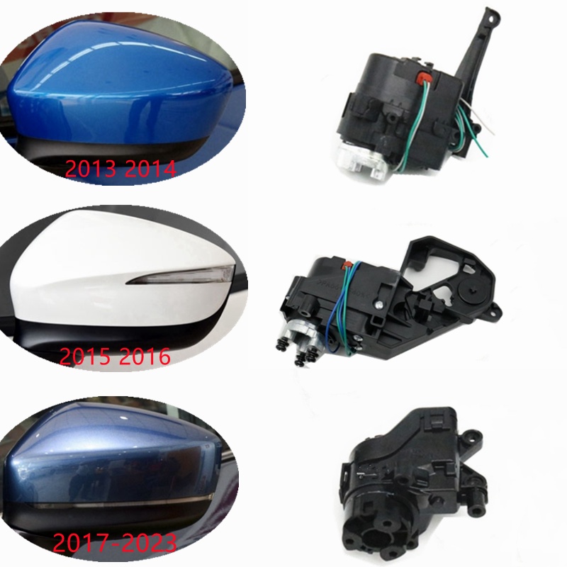 Rearview Folding Motor Actuator Door Side Mirror Electric Fold For ...