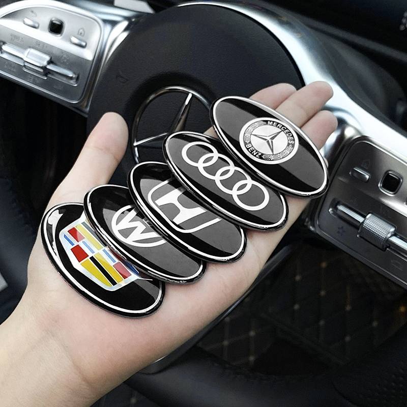 New Car Triangle Window Modification a Variety of Car Badge Sticker 3d ...