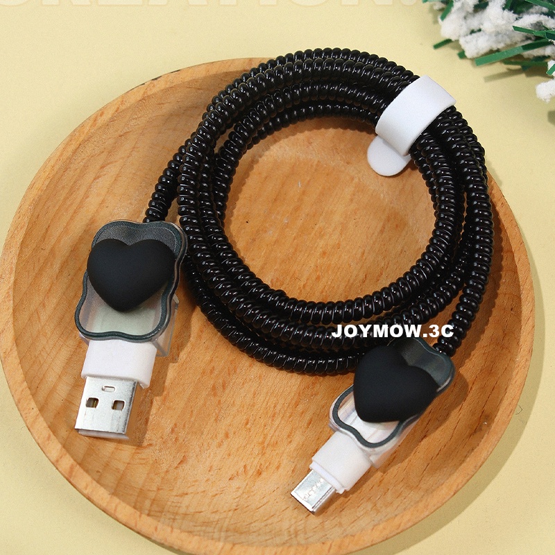 DIY “Love” Charging Cable Protector Cord Protector Compatible for ...
