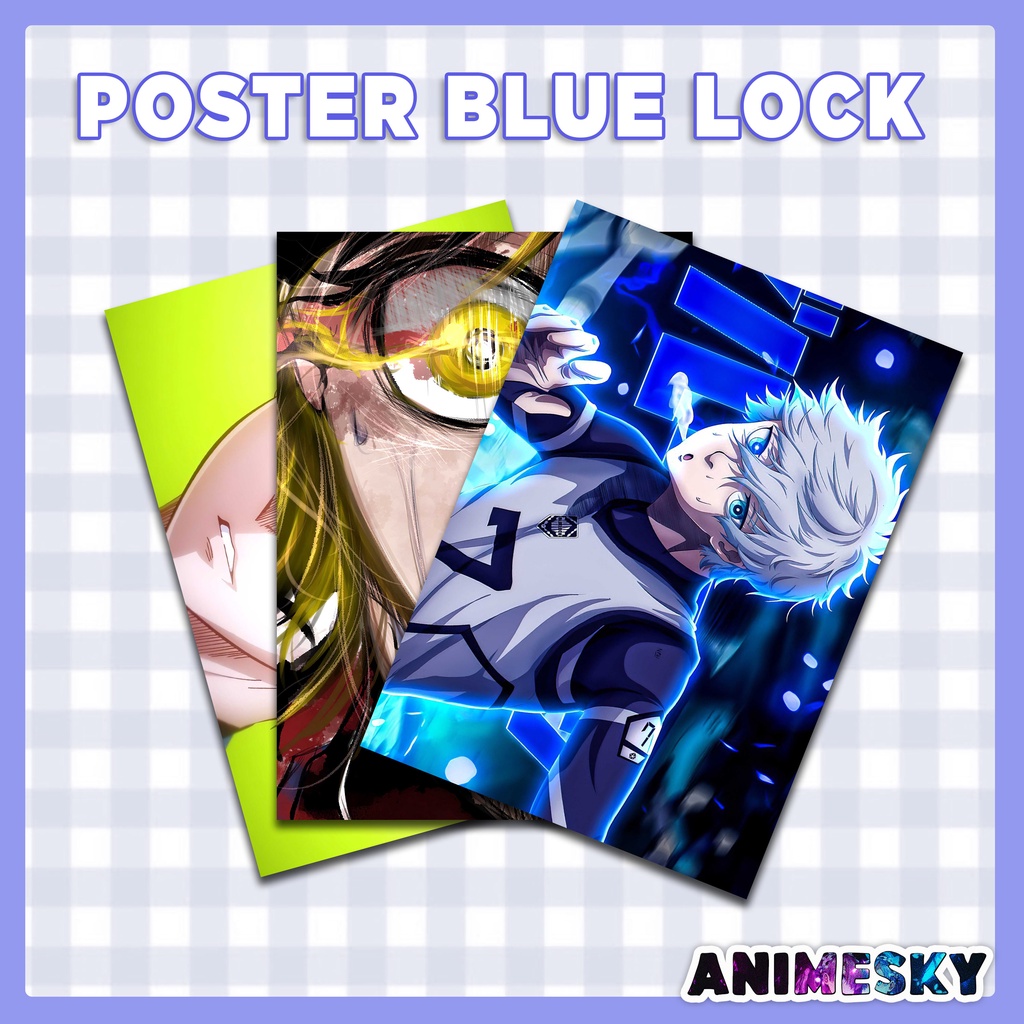 Blue Lock Anime wall Poster - Anime print Poster | Shopee Philippines