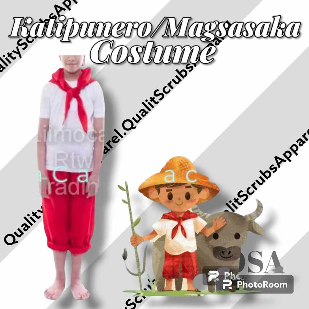 QSA'S KATIPUNERO COSTUME/ FARMERS COSTUME/FILIPINO ATTIRE | Shopee ...
