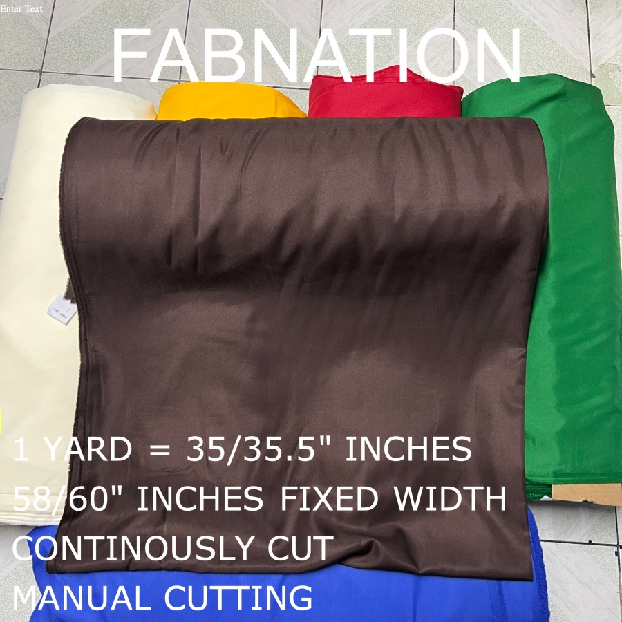 PEACH TWILL FABRIC CLOTH KANEBO RAW TELA 35/35.5 INCHES LENGTH PER YARD 58/60 INCH FIXED WIDTH ...