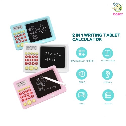 Bailey Baby 2in1 Early Educational Machine Oral Arithmetic with LCD ...