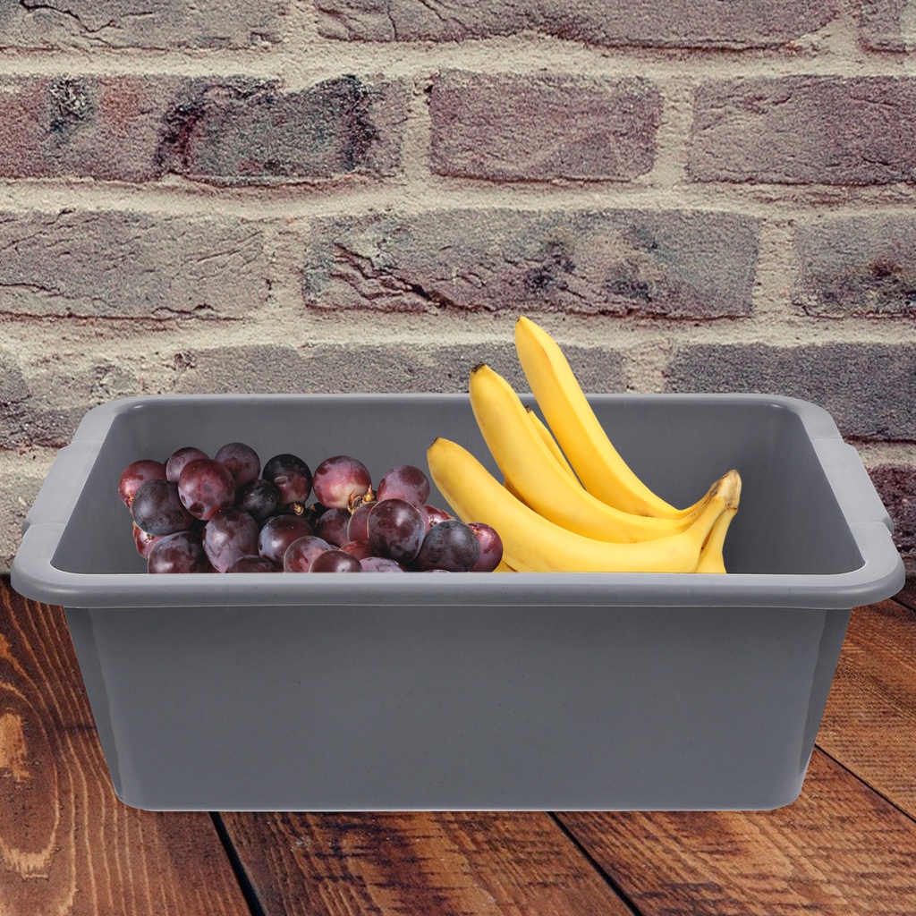 [READY STOCK] White Storage Bins Washing Basin Tub with Handle ...