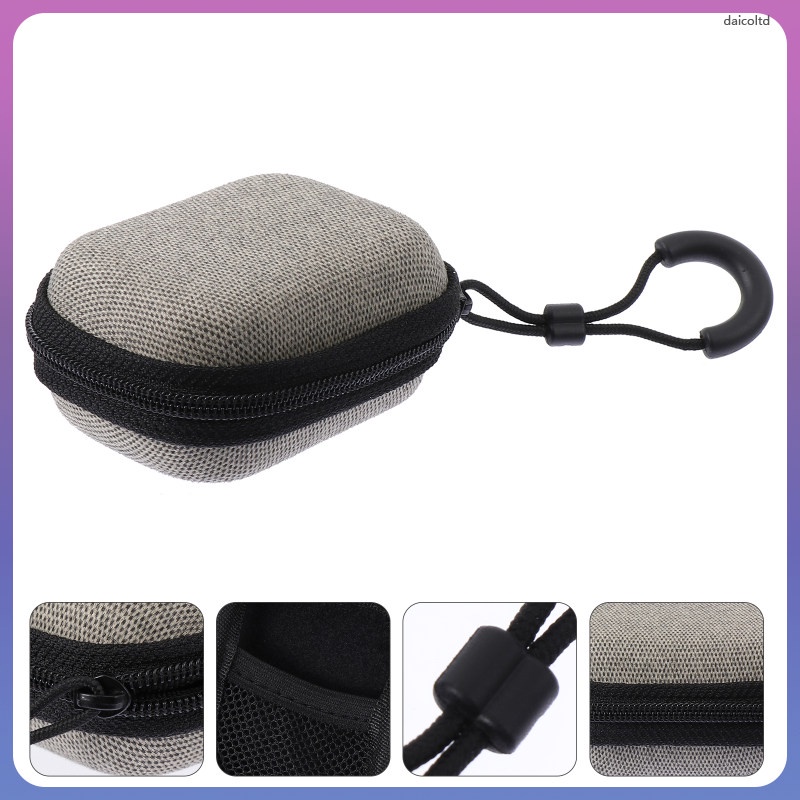 Headphone Storage Bag Bulk Earbuds Mini Earphone Case Small Square ...