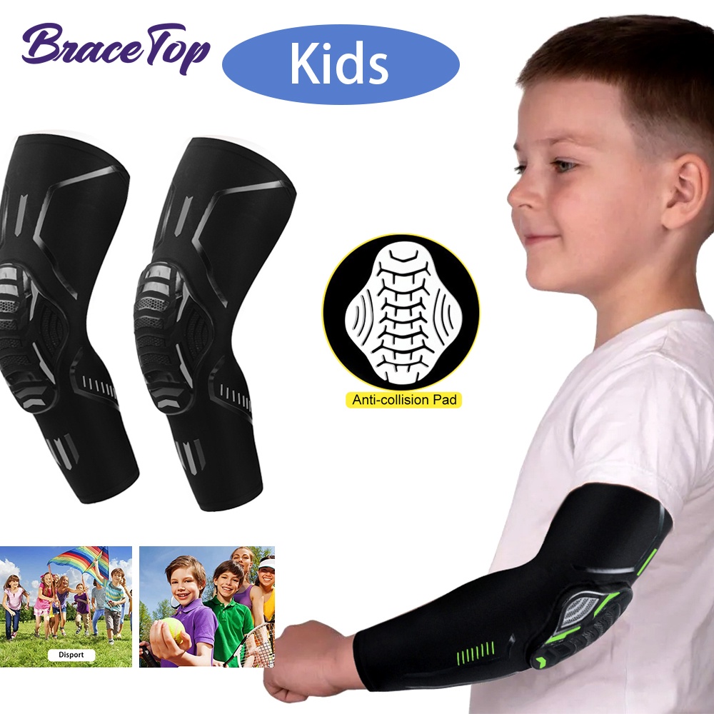1 Pcs Kids Elbow pad with EVA Crash pad Elbow Support For Basketball ...