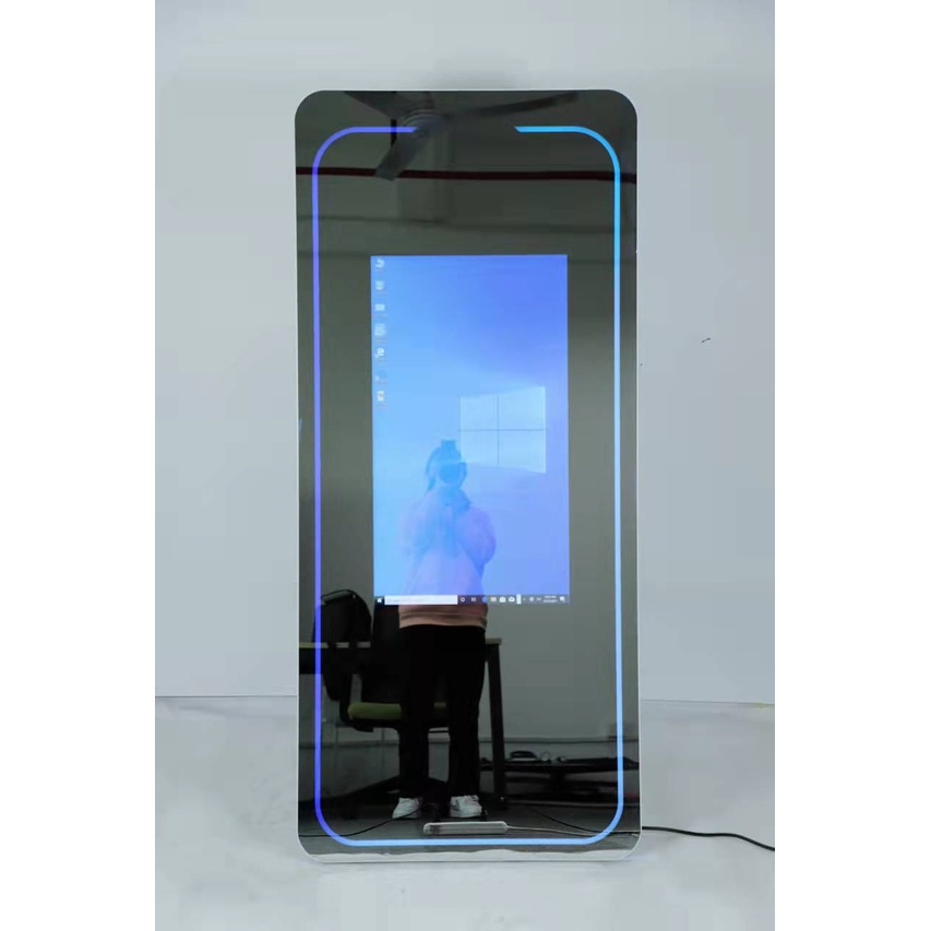 70 inches new magic mirror photo booth led frame case transport ...
